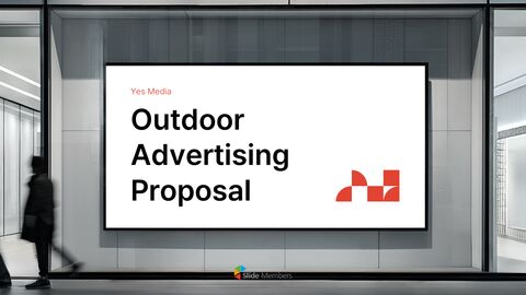 Outdoor Advertising Proposal slide design