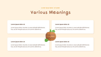 Thanksgiving Day google slides powerpoint