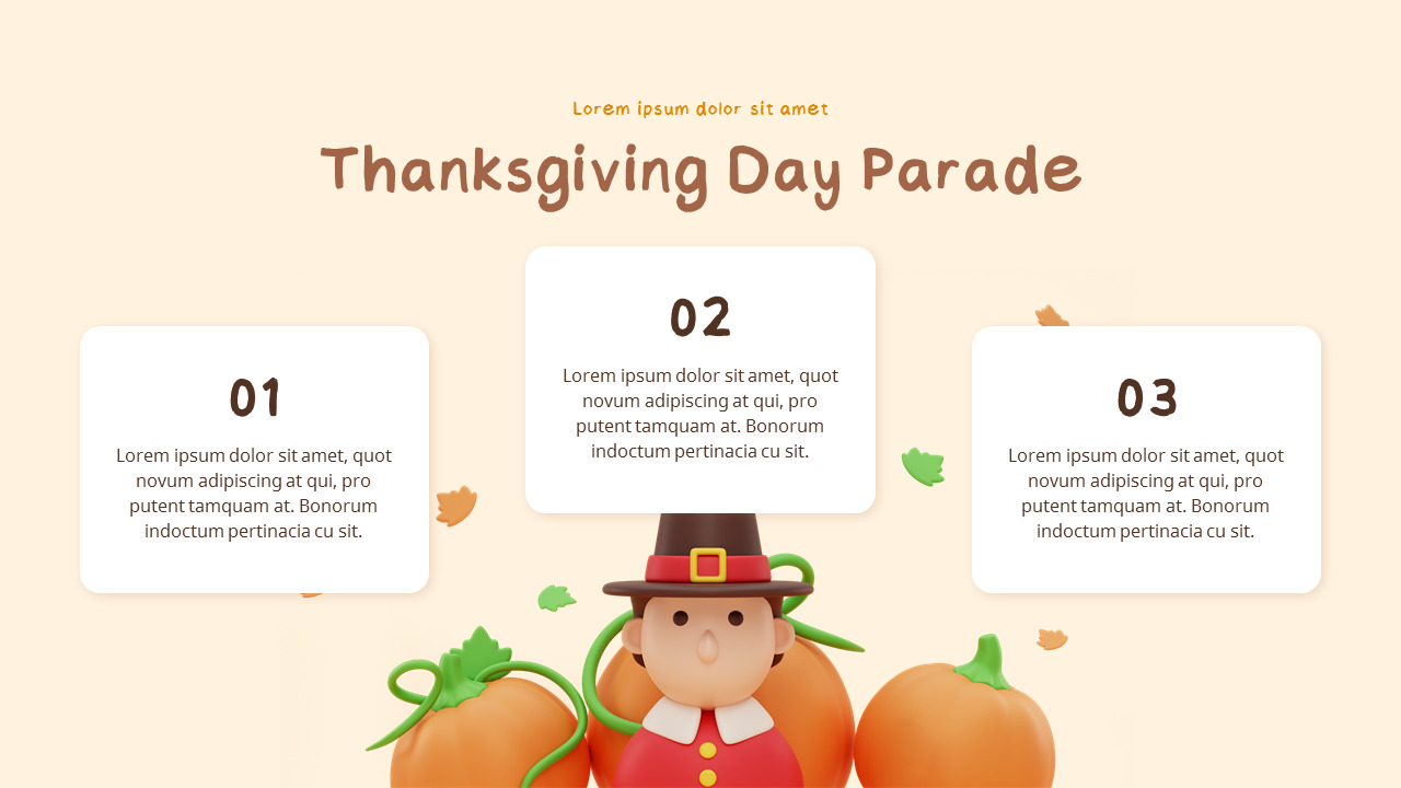 Thanksgiving Day google slides powerpoint