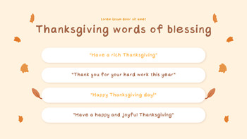 Thanksgiving Day google slides powerpoint