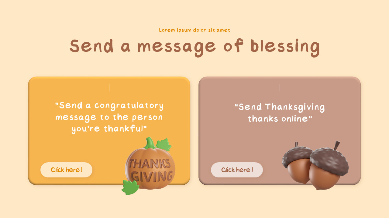 Thanksgiving Day google slides powerpoint