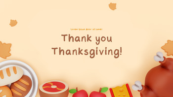 Thanksgiving Day google slides powerpoint