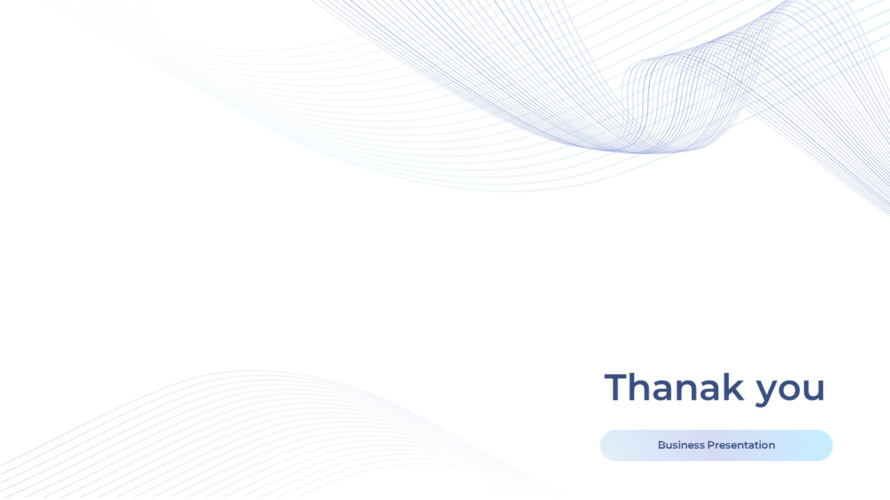 Year-end Performance Report ppt template for pitch deck