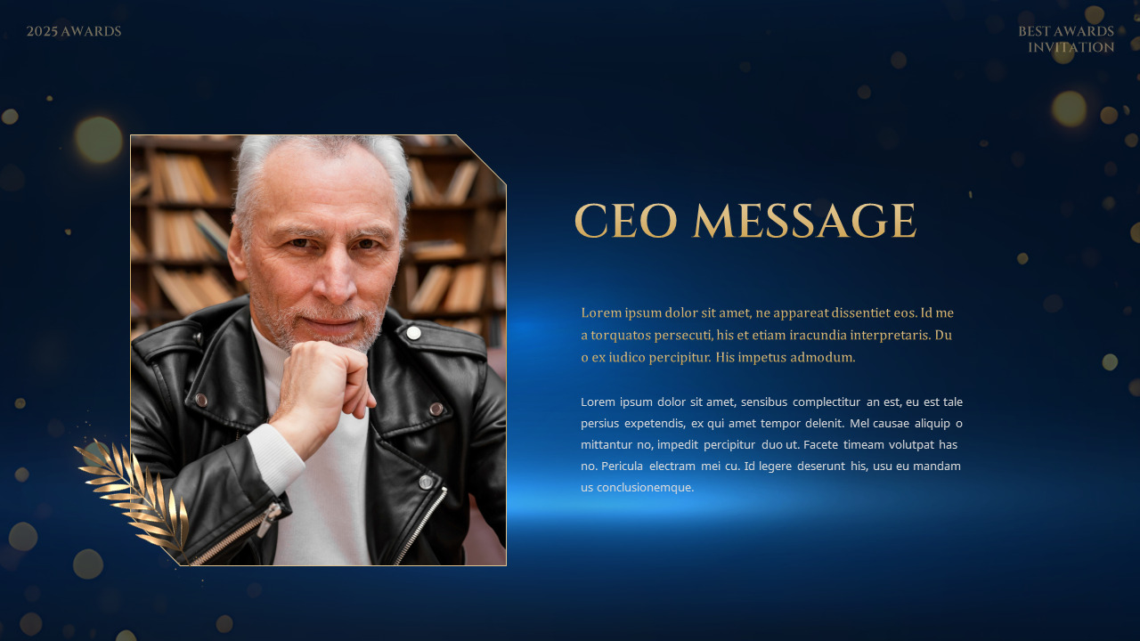 Best Awards Invitation Best PPT Slides