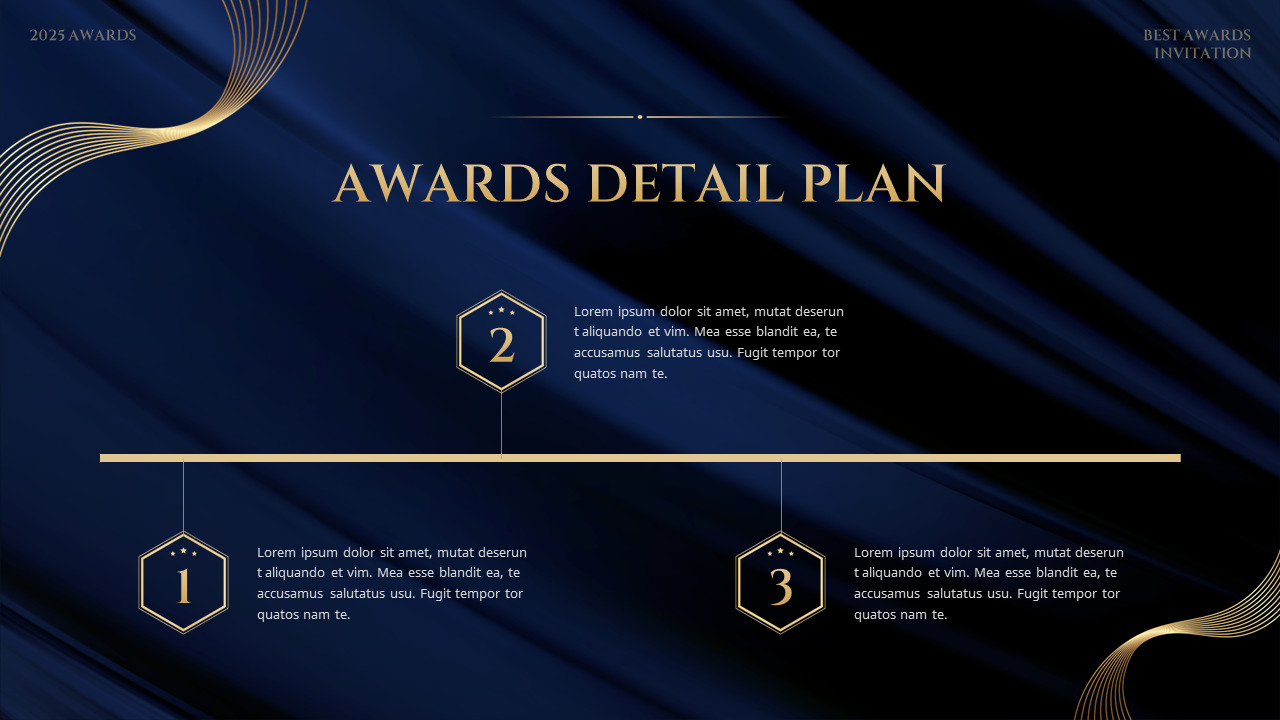 Best Awards Invitation Best PPT Slides