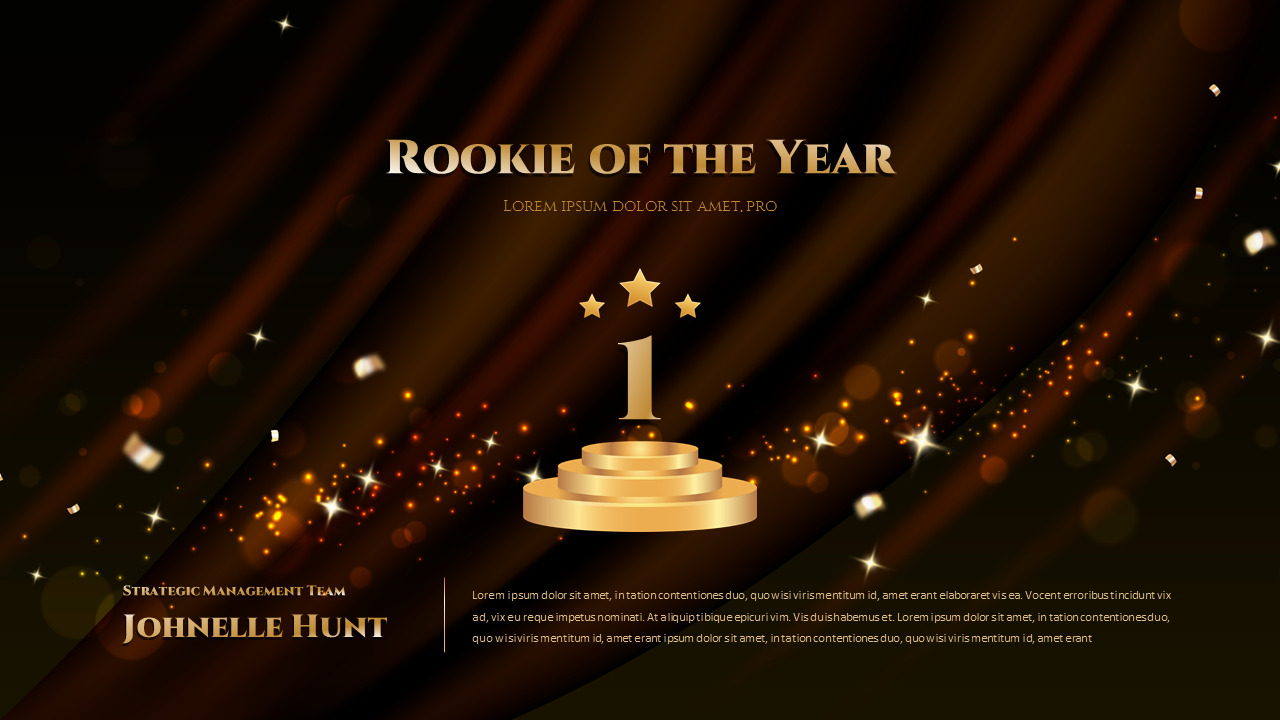 End Of Year Celebration powerpoint presentation themes