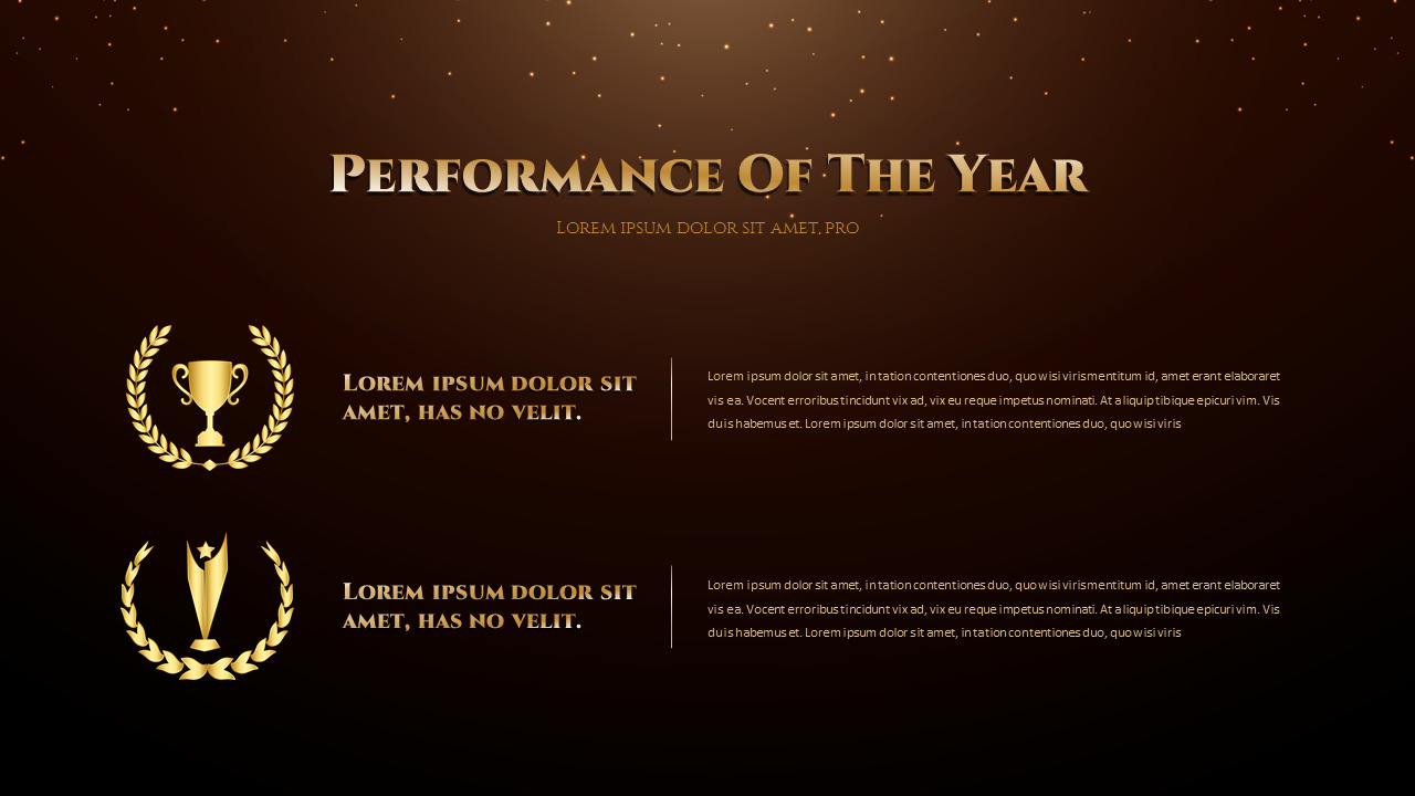 End Of Year Celebration powerpoint presentation themes