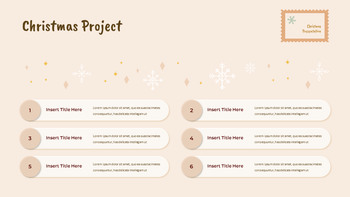 Happy Christmas template google slides