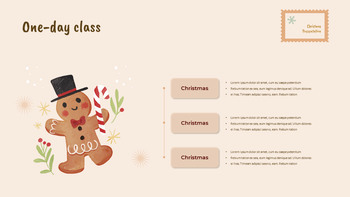 Happy Christmas template google slides