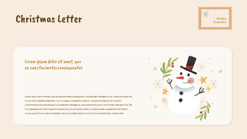 Happy Christmas template google slides