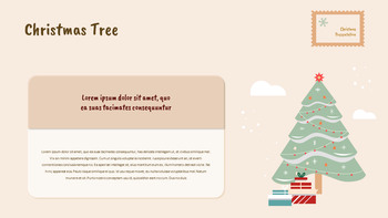 Happy Christmas template google slides
