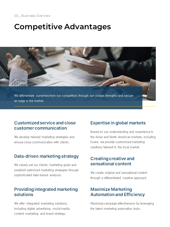 Company Profile PPT Background