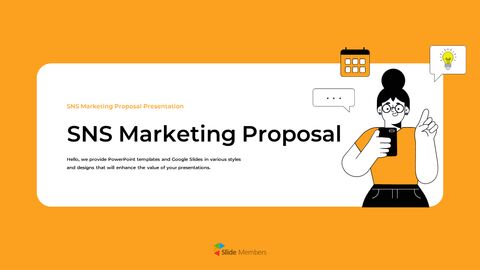 SNS Marketing Proposal Best Google Slides