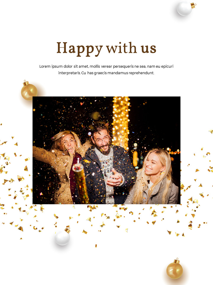 New Year Theme Design Package presentation slides ppt