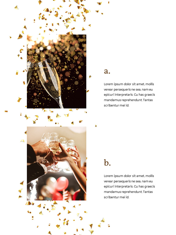 New Year Theme Design Package presentation slides ppt