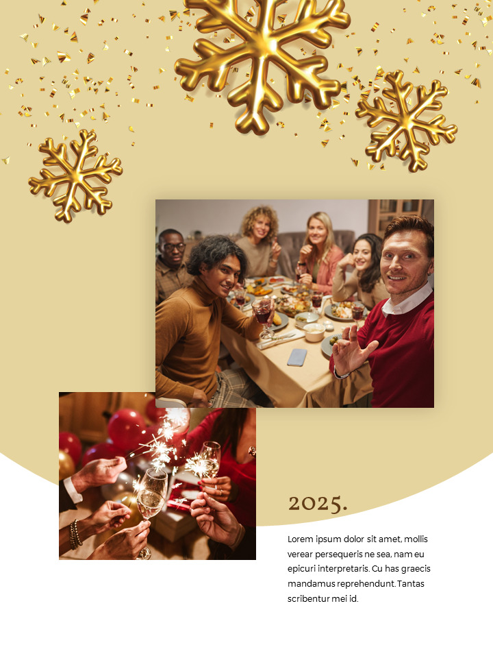 New Year Theme Design Package presentation slides ppt