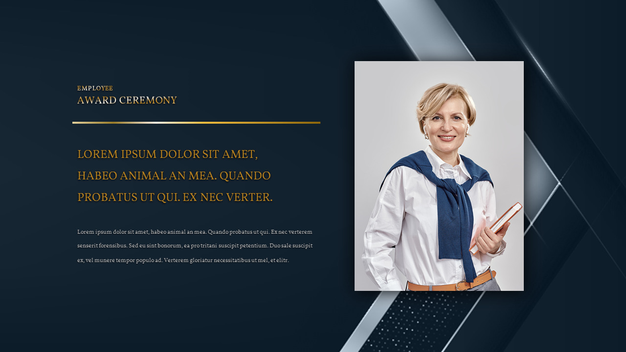 Employee Awards PowerPoint Presentation Template