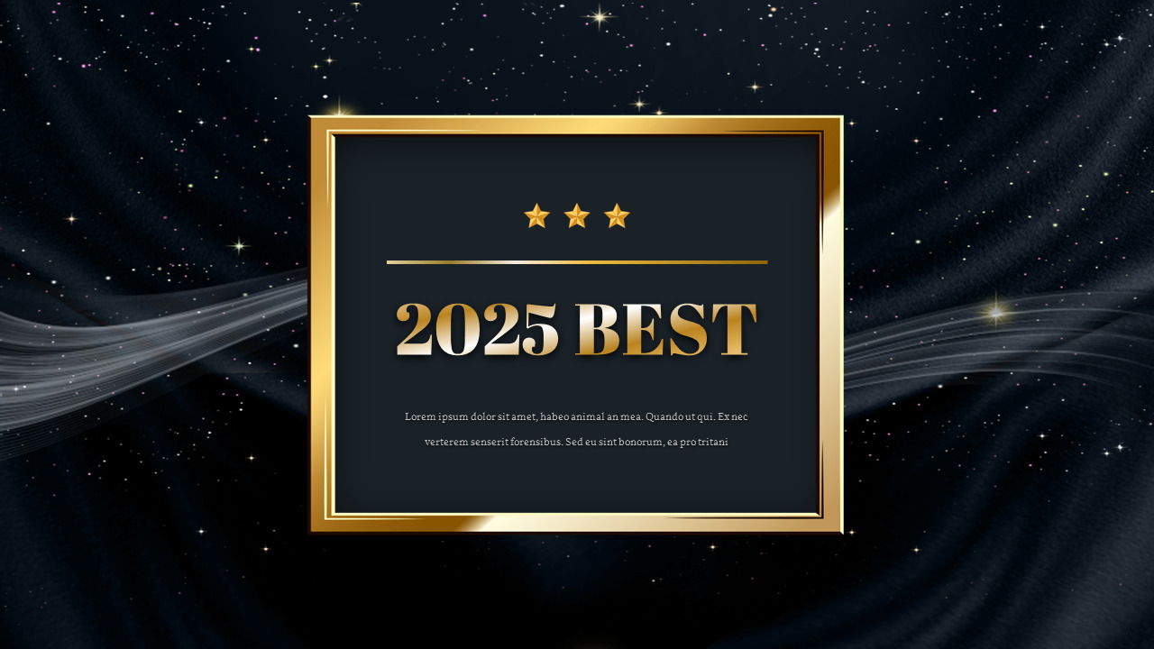 Employee Award Ceremony powerpoint presentation sample download