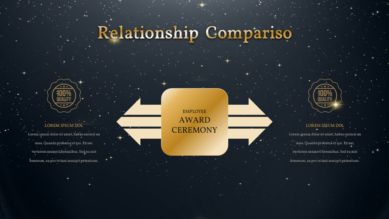 Employee Award Ceremony powerpoint presentation sample download