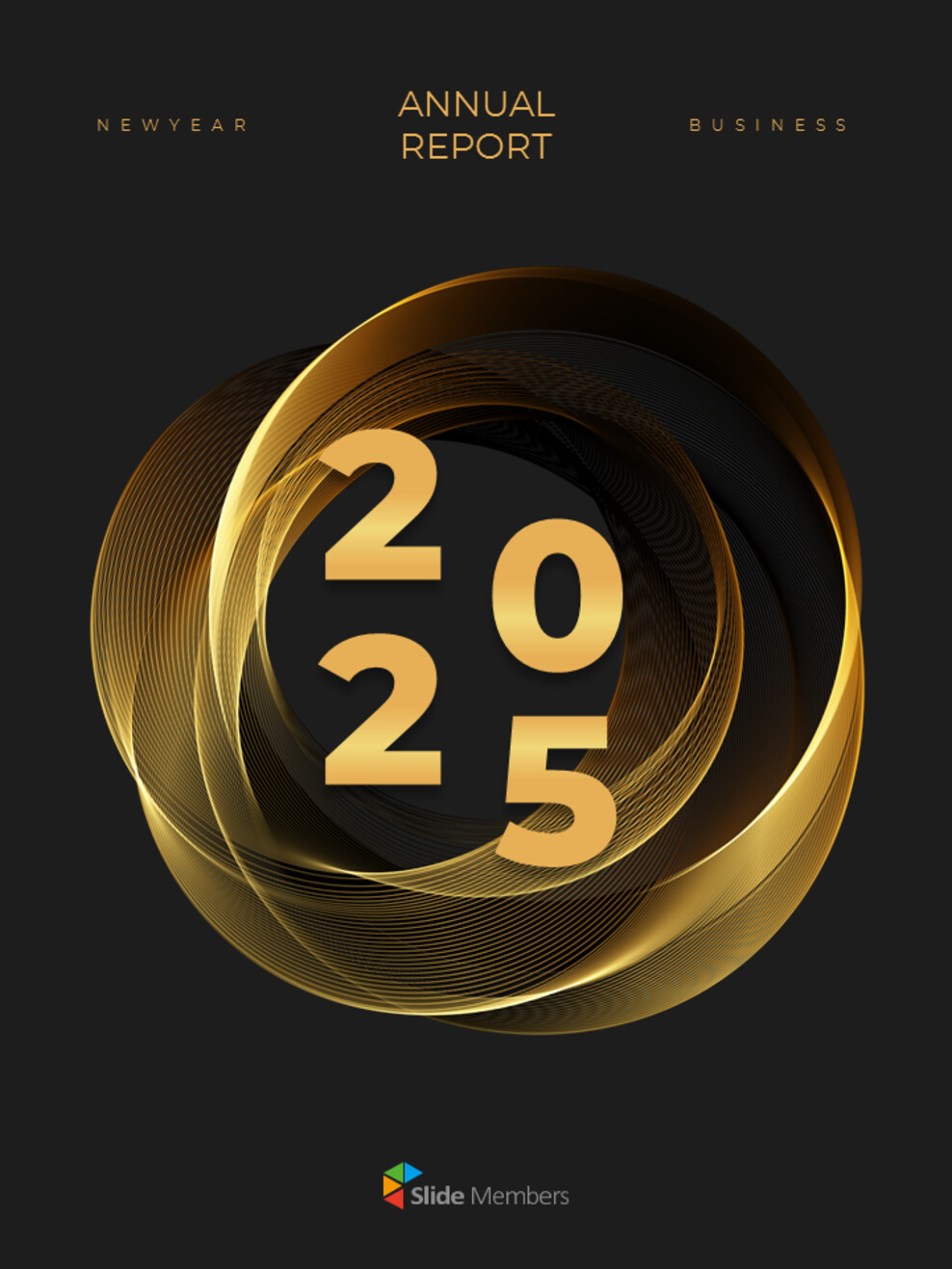 2025年 年次報告書 新規事業 plantillas de presentaci n