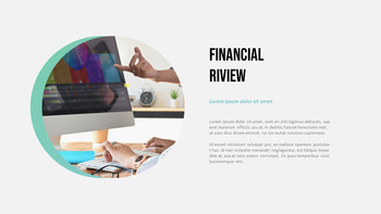 2025 Annual Review company profile ppt template