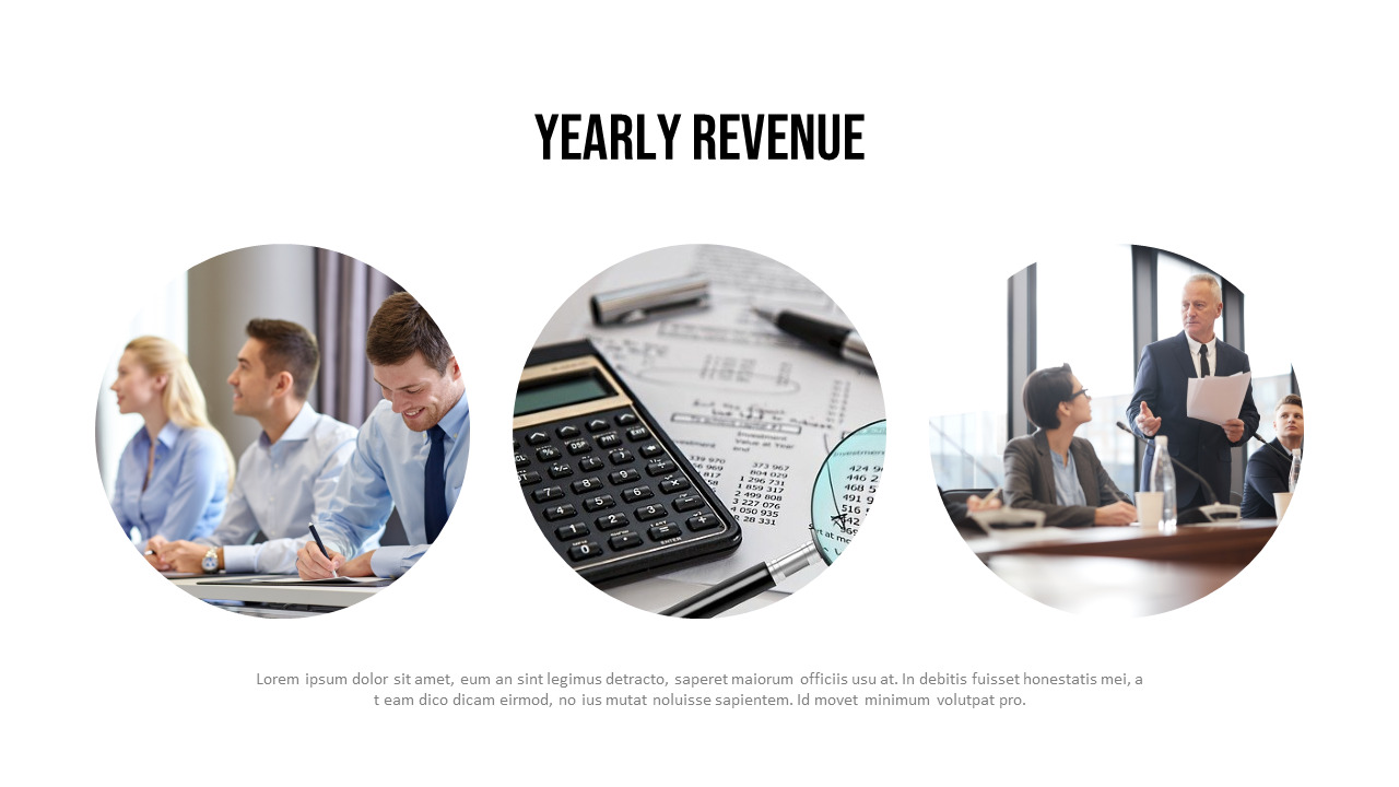2025 Annual Review company profile ppt template