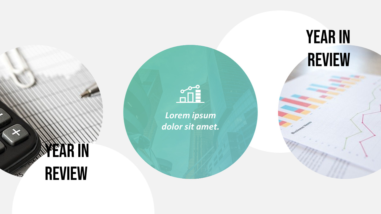 2025 Annual Review company profile ppt template