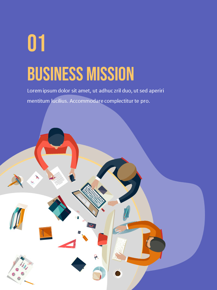 Business Plan 2025 Simple Google Presentation