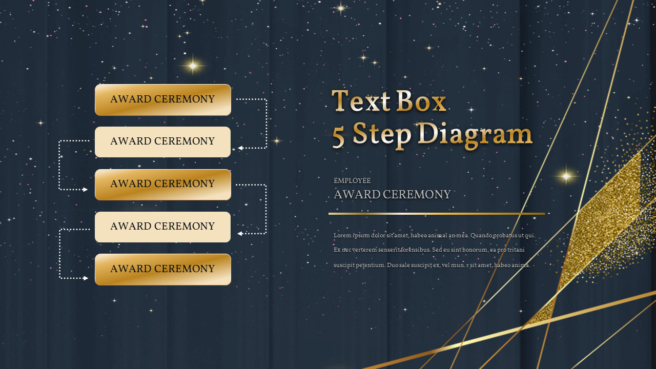 Employee Award Ceremony Google Presentation Templates