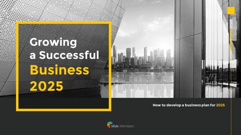Growing a Successful Business 2025 google google slides template