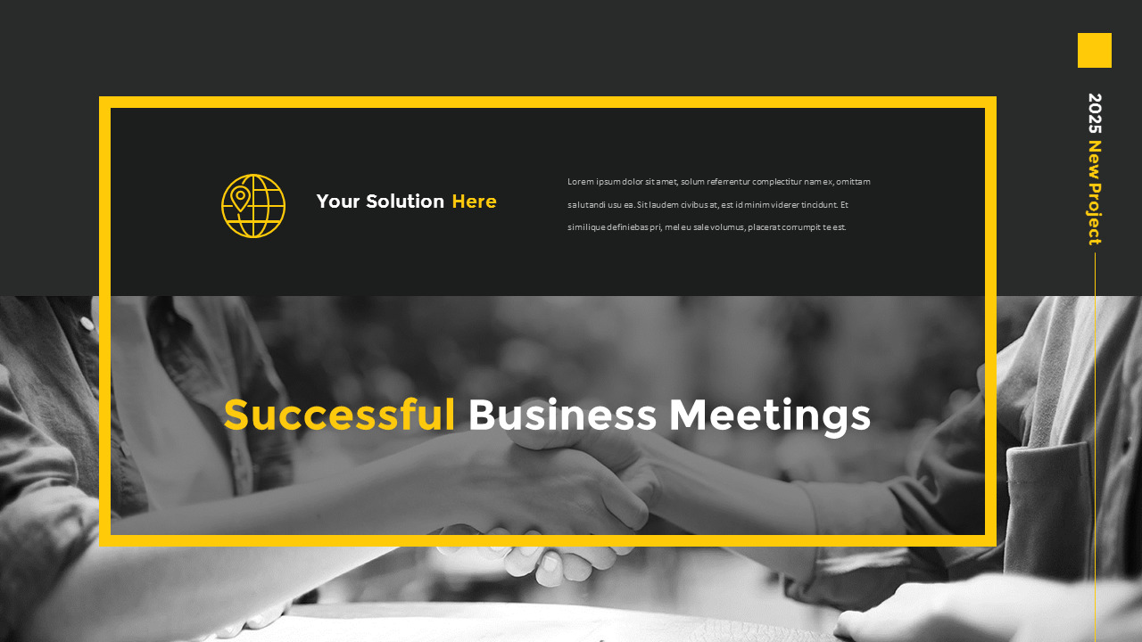 Growing a Successful Business 2025 google google slides template