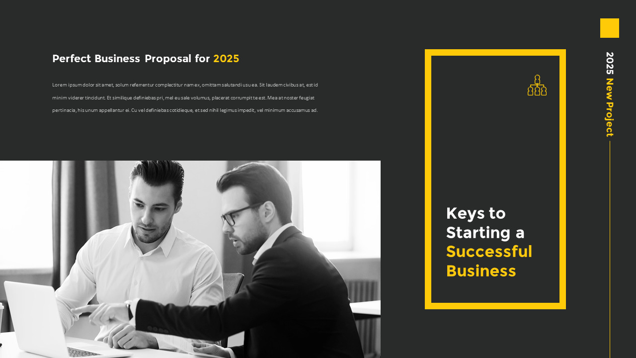 Growing a Successful Business 2025 google google slides template