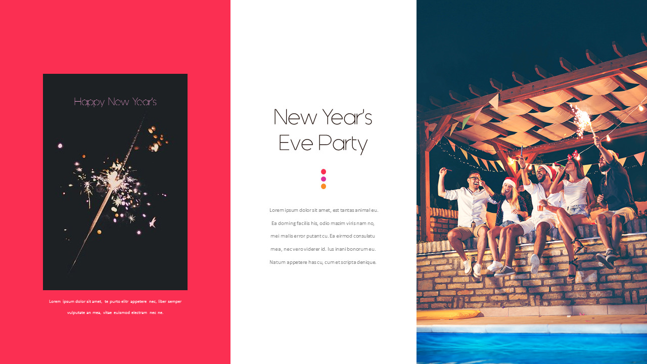 Happy New Year 2025 professional presentation