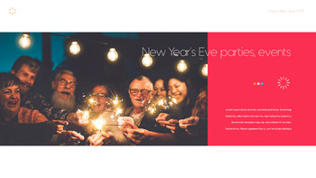 Happy New Year 2025 professional presentation