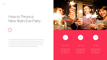 Happy New Year 2025 professional presentation