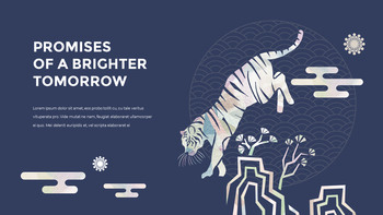 Korean New Year presentation slide