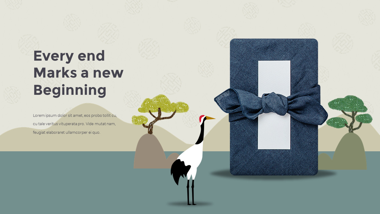 Korean New Year presentation slide