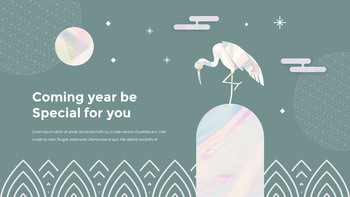 Korean New Year presentation slide