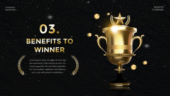 2025 Best Awards Google Slides Template Design