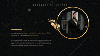 2025 Best Awards Google Slides Template Design