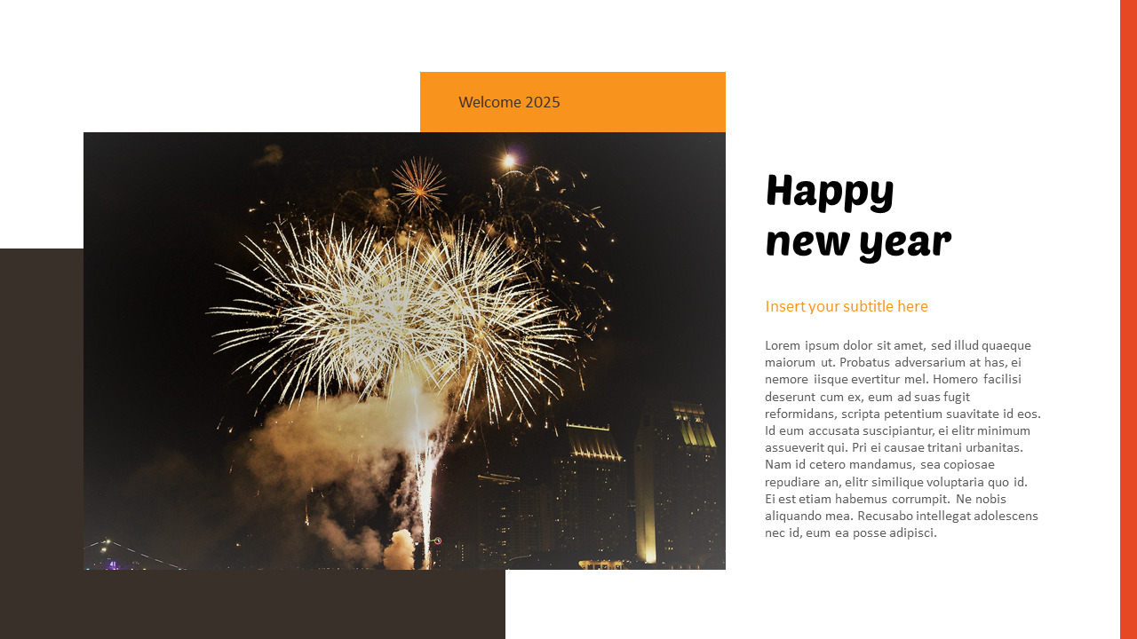 WELCOME 2025 Creative Google Slides