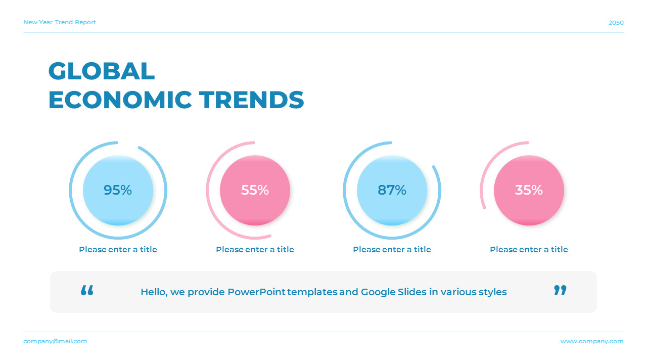 New Year Trend Report Google Slides Templates for Your Next Presentation