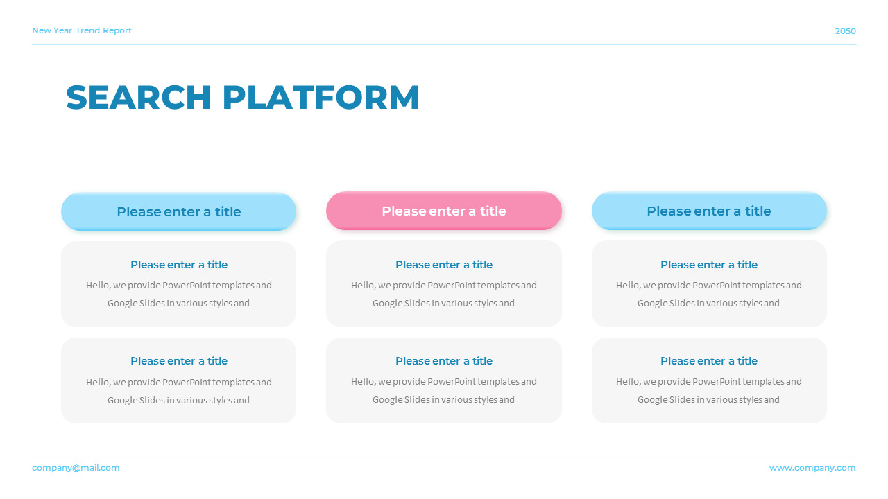 New Year Trend Report Google Slides Templates for Your Next Presentation
