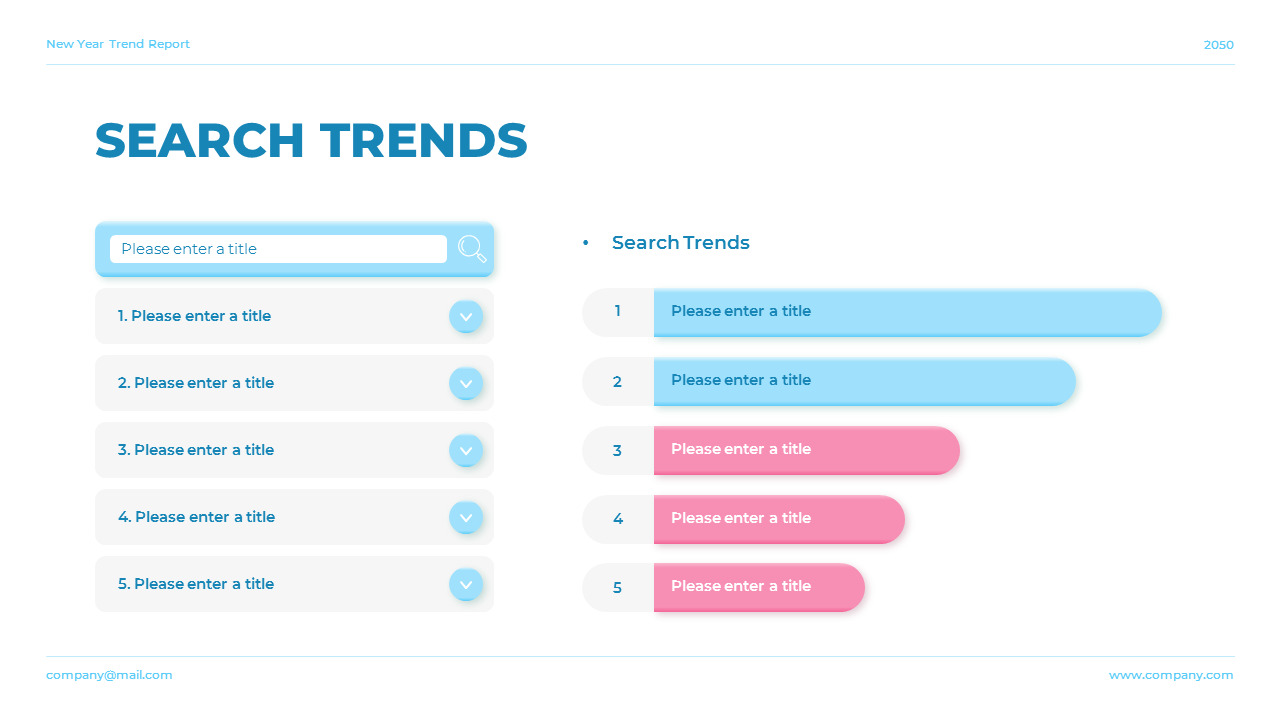 New Year Trend Report Google Slides Templates for Your Next Presentation