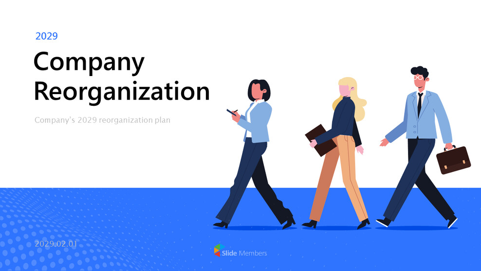 Company Reorganization Plan Google Slides Presentation Templates