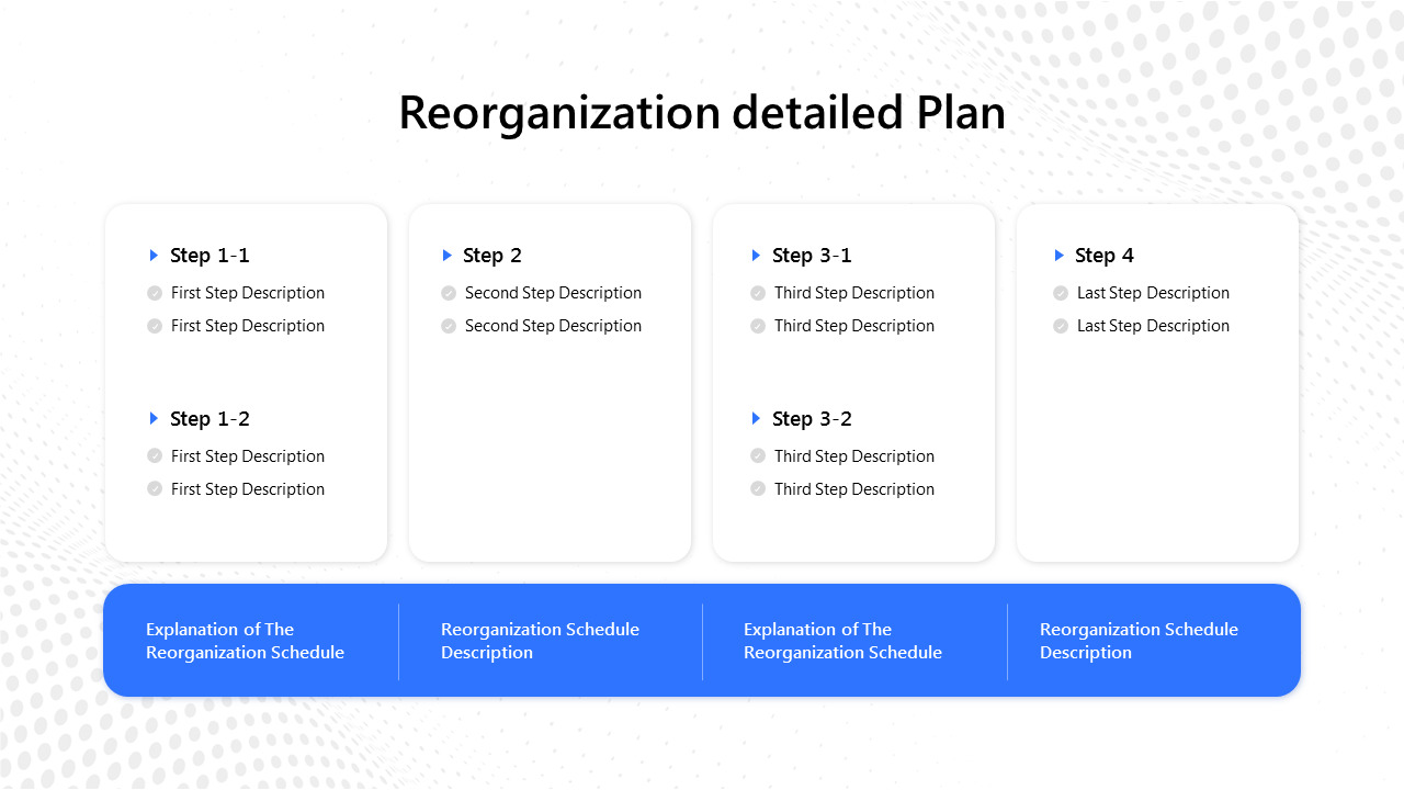 Company Reorganization Plan Google Slides Presentation Templates