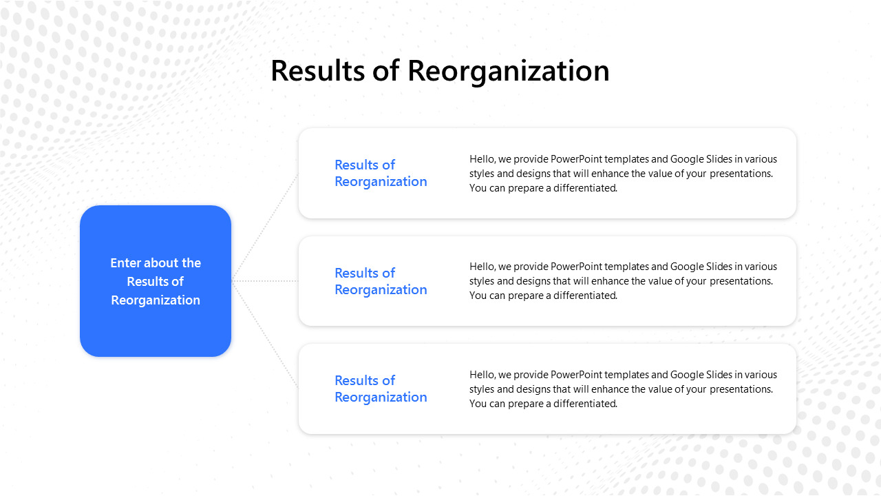 Company Reorganization Plan Google Slides Presentation Templates