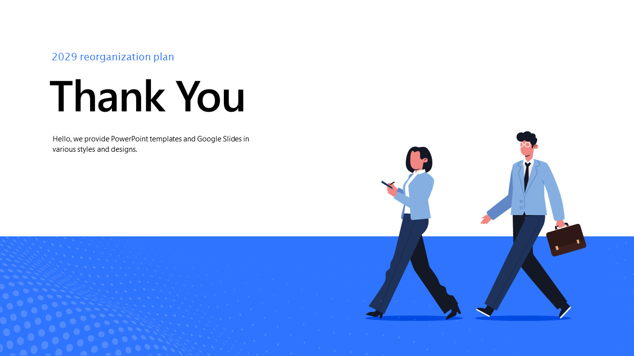 Company Reorganization Plan Google Slides Presentation Templates