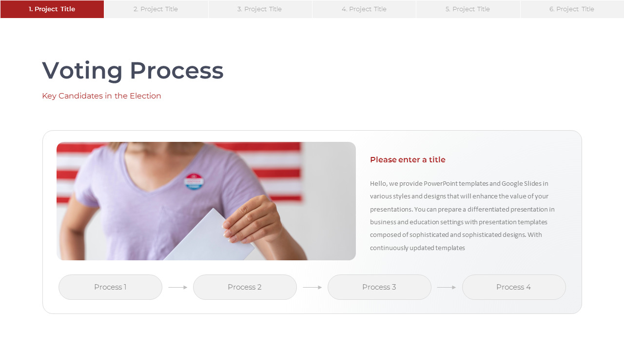 The Re-Inauguration of President Donald Trump powerpoint presentation ...