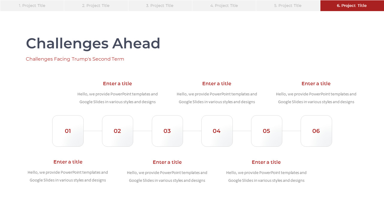 The Re-Inauguration of President Donald Trump powerpoint presentation ...
